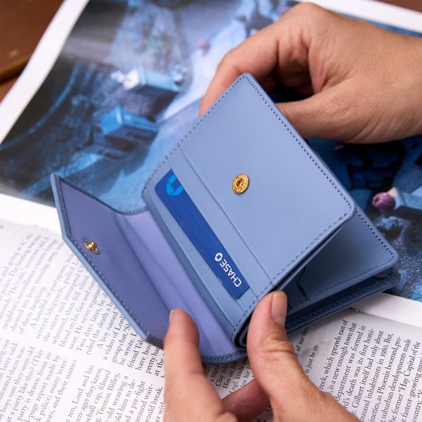 Donington Napa Gusseted French Wallet - Tusk